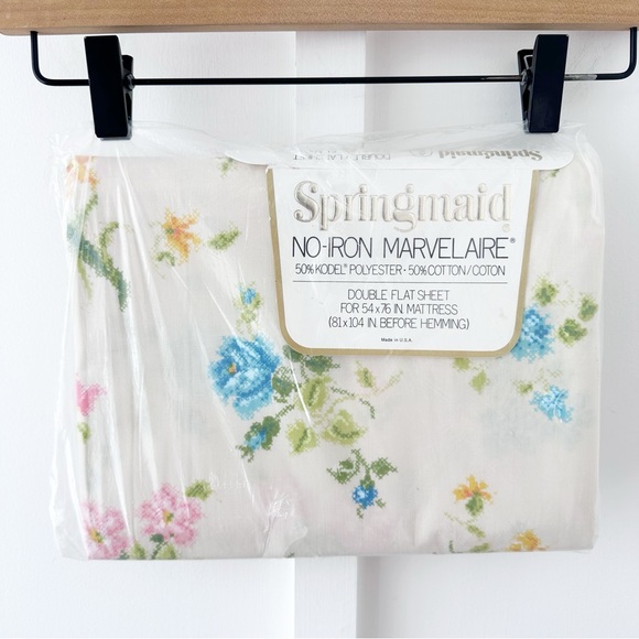 Springmaid | Bedding | Vintage Springmaid Floral Full Sheet Set | Poshmark